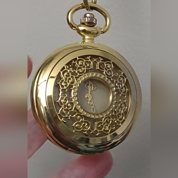 JOY&IMAN | Jewelry | Joyiman Purse Charm Pocket Watch Vintage Working ...